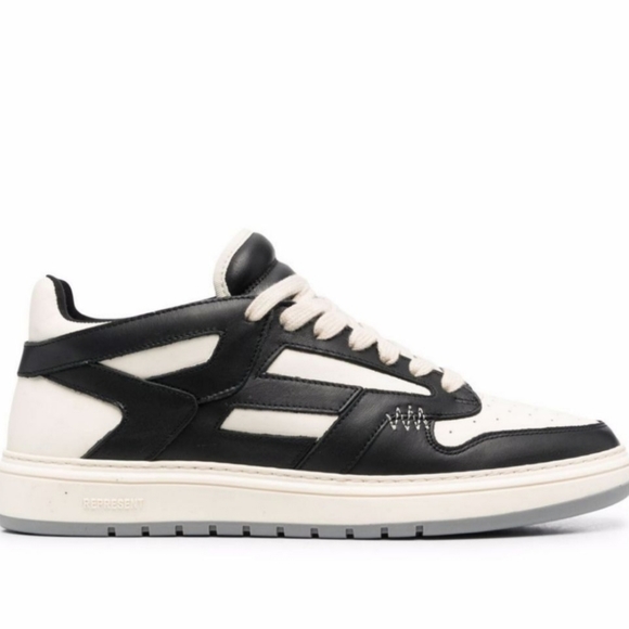 Represent | Shoes | Represent Black And White Sneakers | Poshmark
